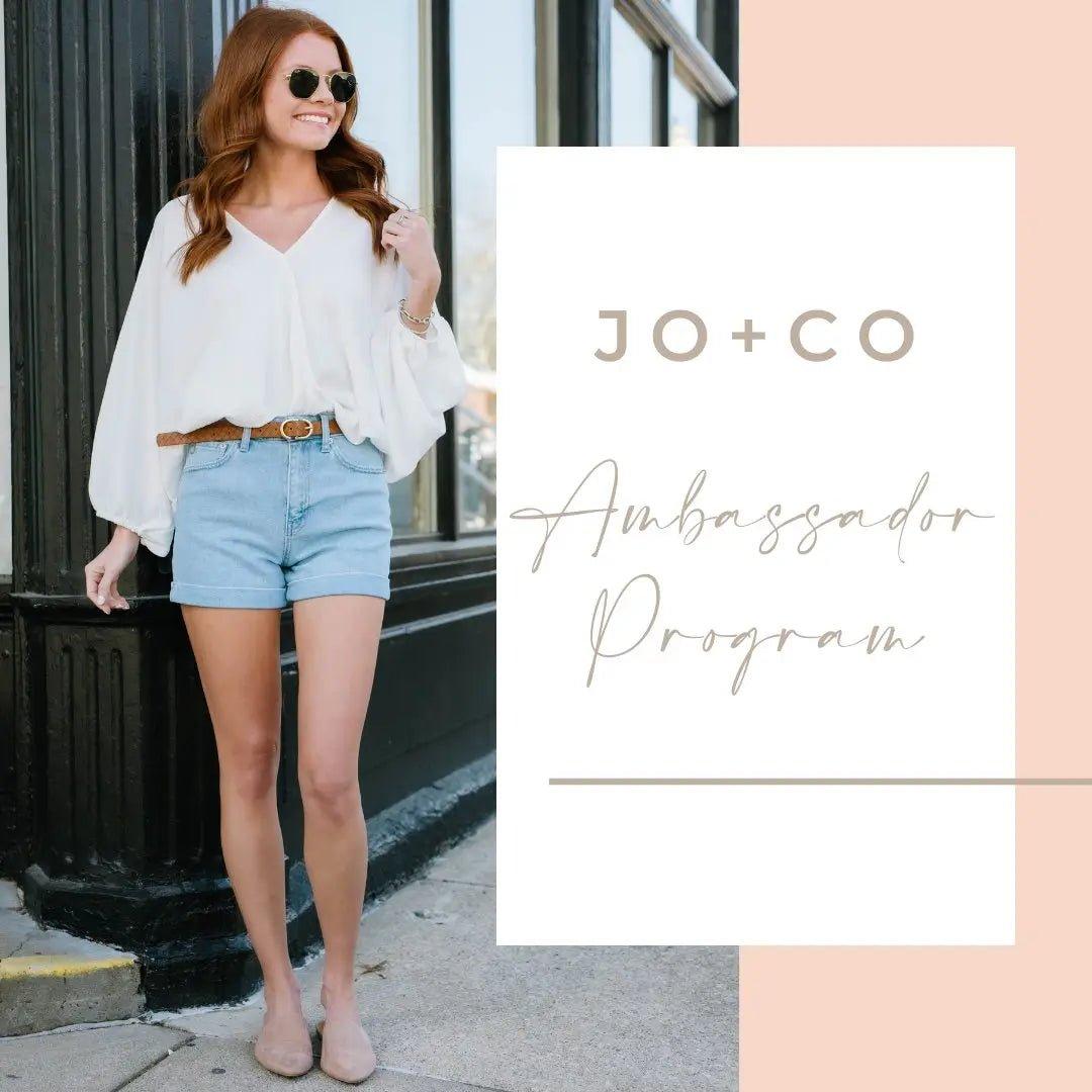 Announcing: JO+CO Ambassador Program!
